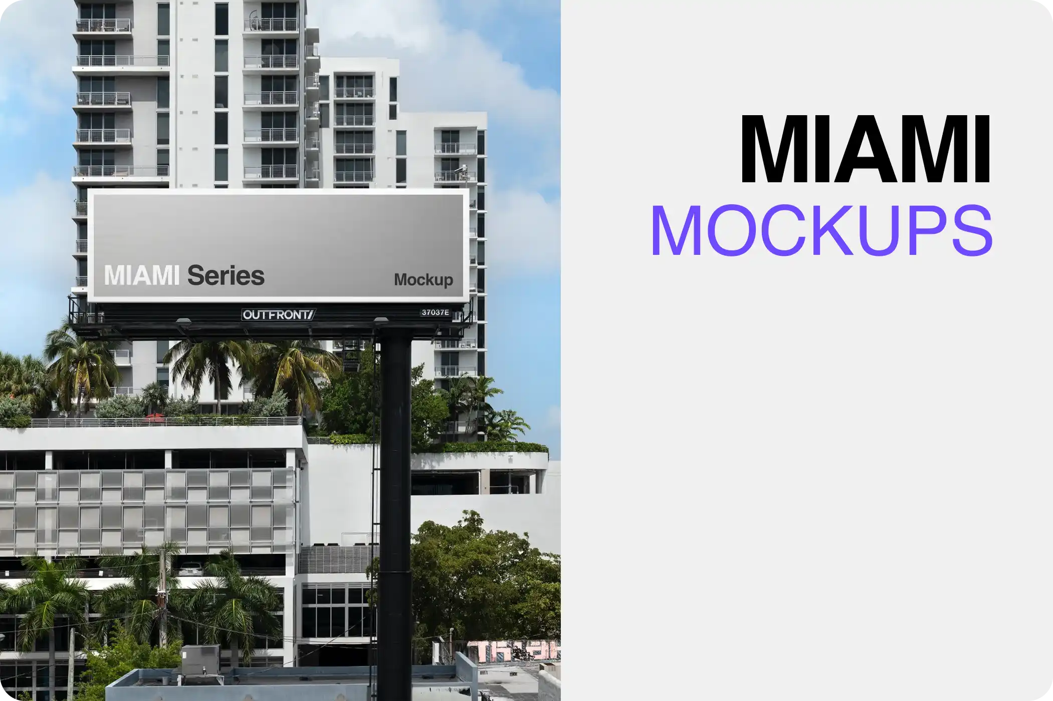 Miami Mockup Collection | PSD Mockups, Posters, Billboards