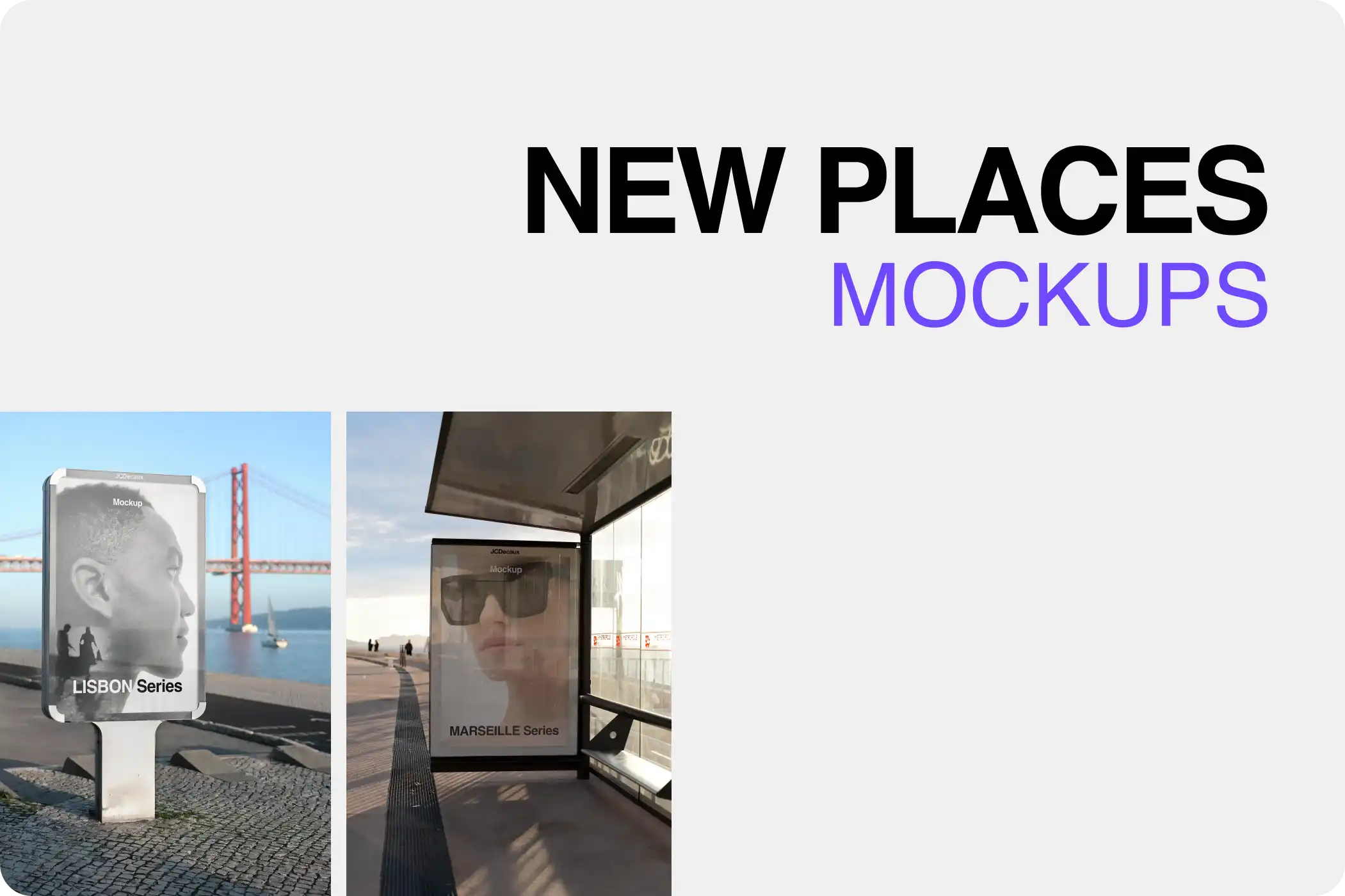 Mockups in iconic places | Billboards, Posters, Banners