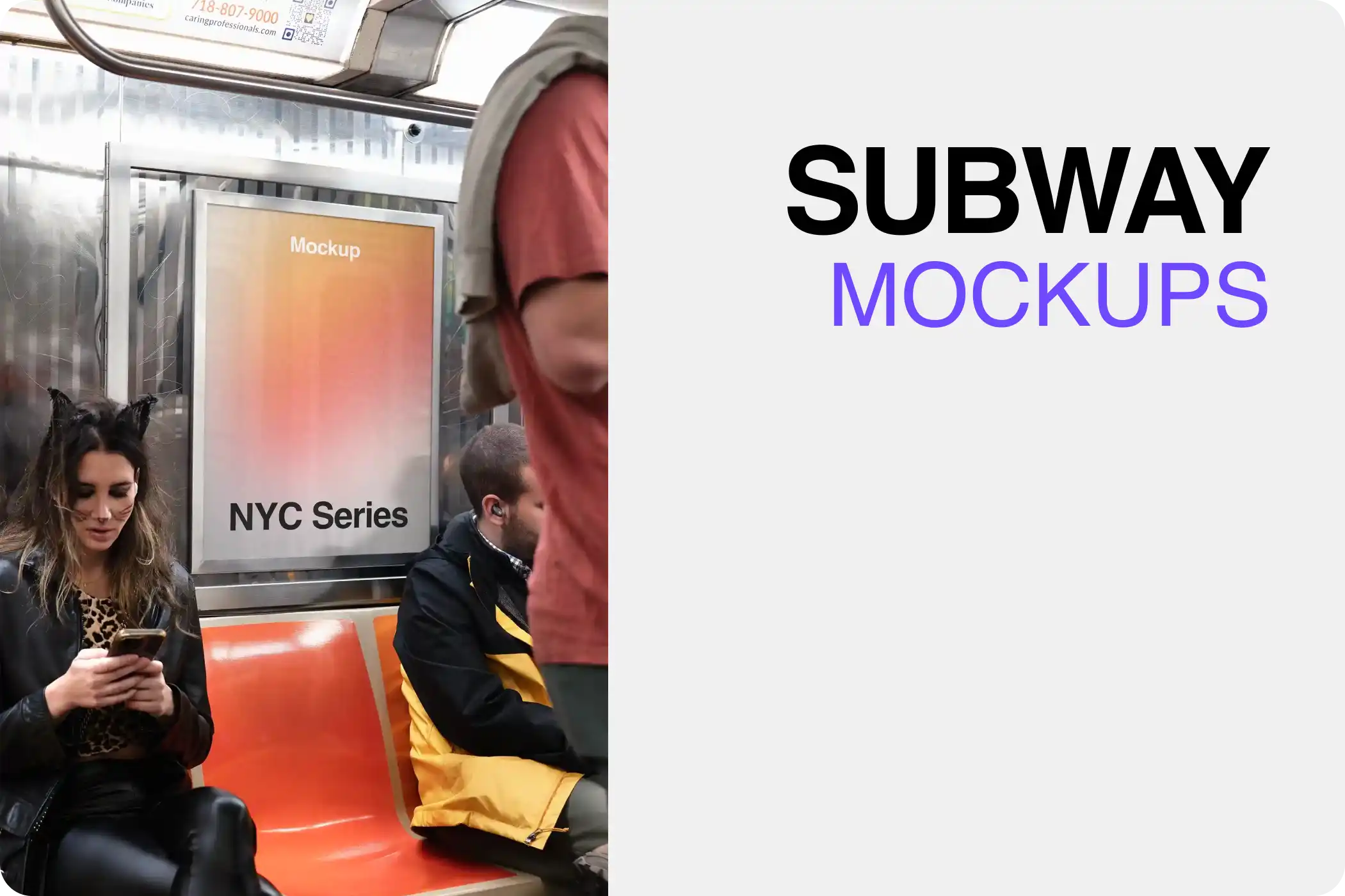 Subway Mockups | New York, Paris, London | Underground, Tube