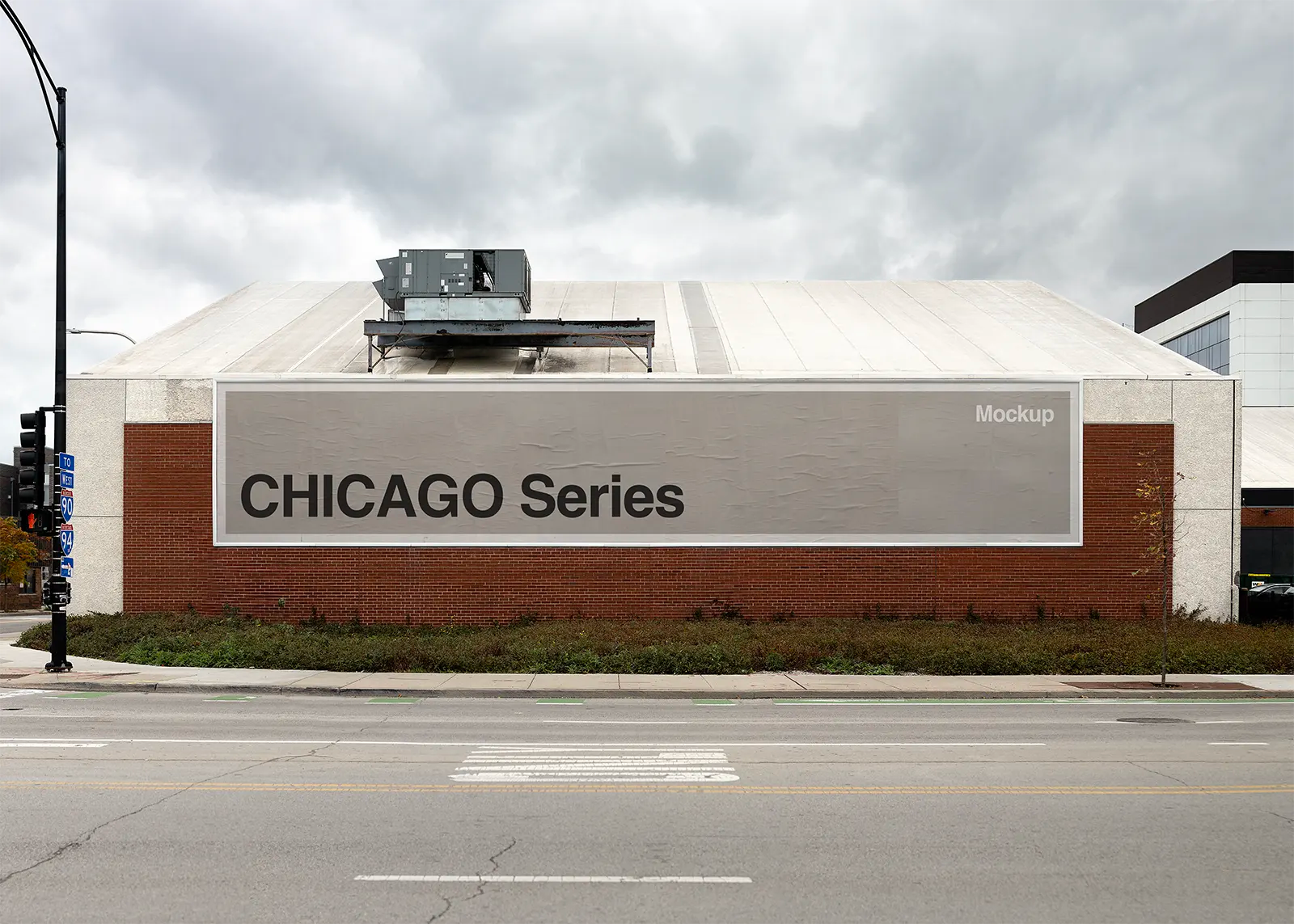 Chicago Billboard Mockup | Premium PSD Mockup | US23CHI0006 – Brandacle