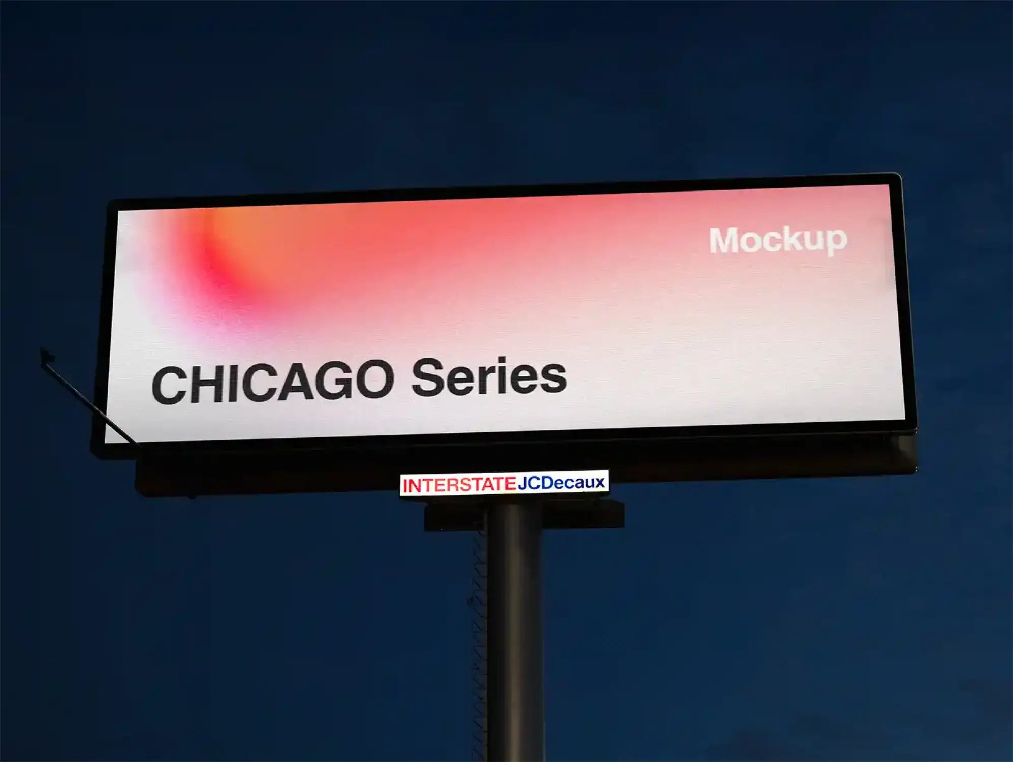 Chicago Billboard Mockup | Premium PSD Mockup | US23CHI0614