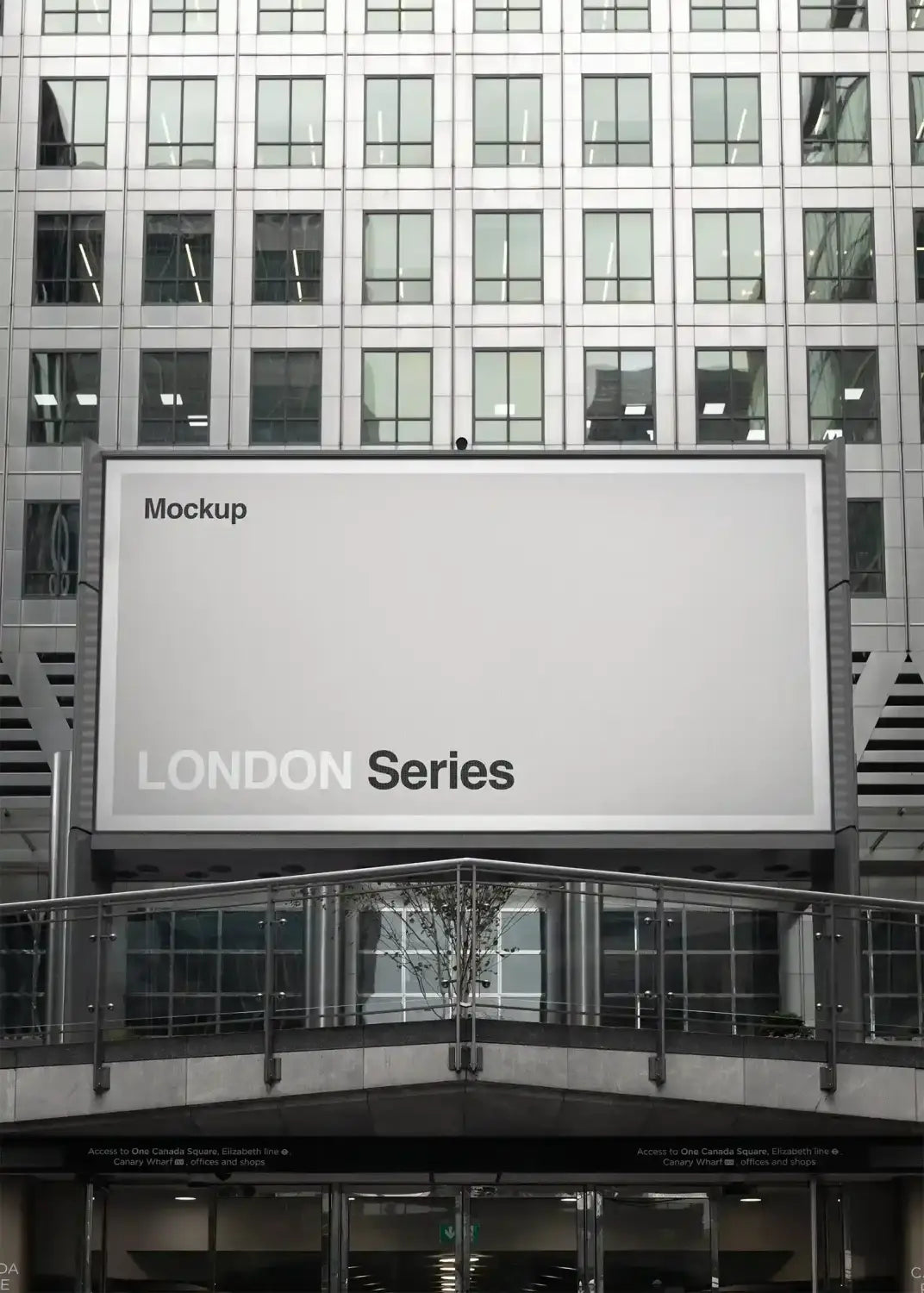 London Billboard Mockup | Premium PSD Mockup | UK23LON0598