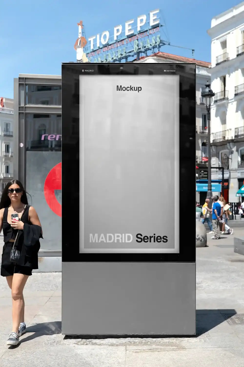 Madrid Billboard Mockup, Spain | Premium PSD Mockup | SP25MAD027 ...